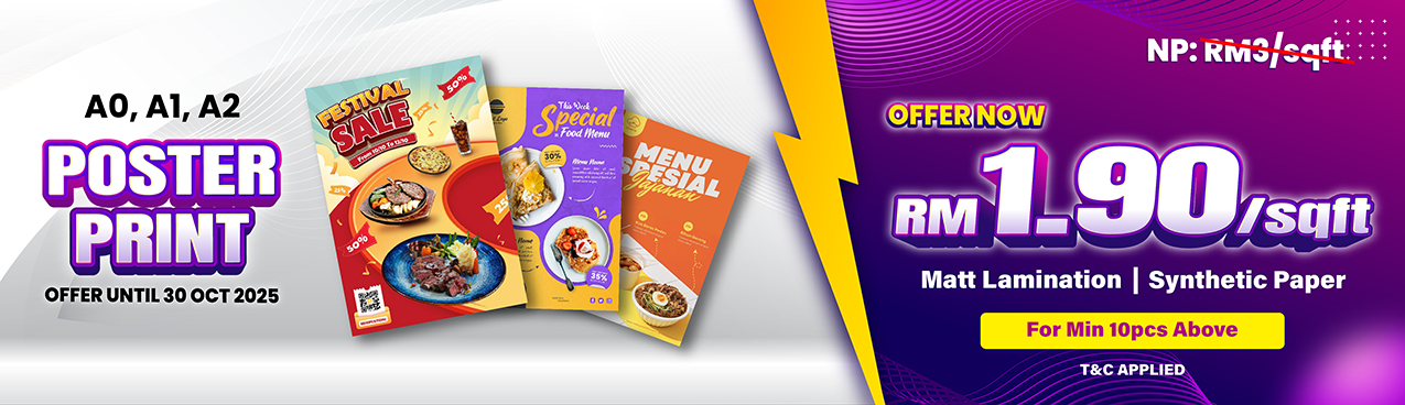 Banner & Bunting Printing Service Factory In Penang & Kuala Lumpur