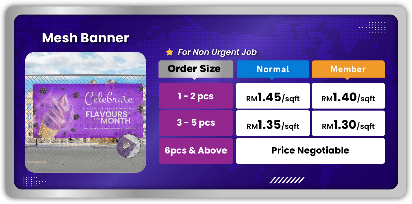 Outdoor Banner Printing Malaysia | Banner Expert – Penang & KL